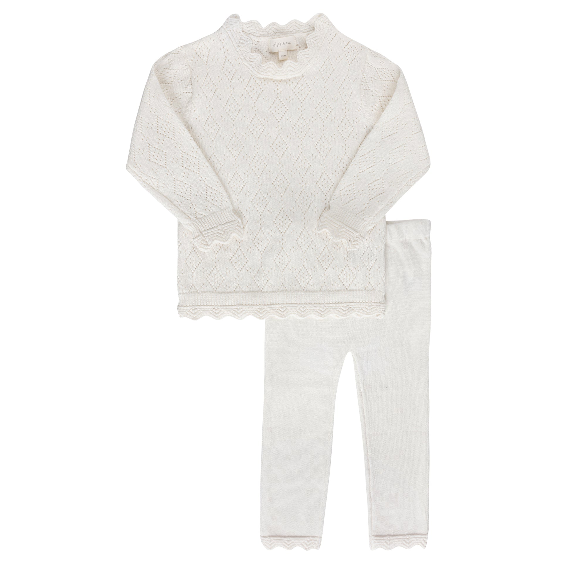 Pointelle Knit Collection- Two Piece Set – Ely's & Co.