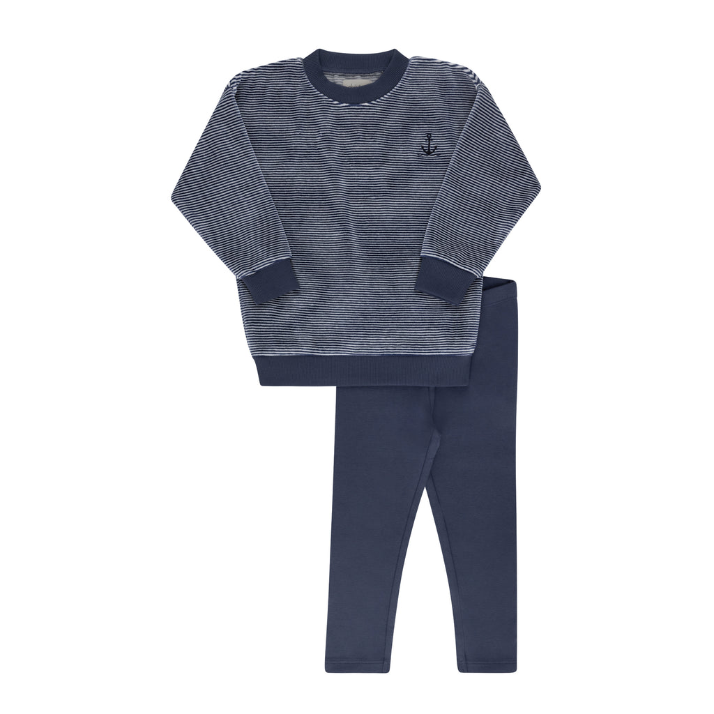 Velour Stripe Collection - Lounge Set – Ely's & Co.